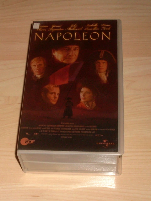 2 VHS BOX - Napoleon - Teil 1 bis 4 - John Malkovich - Videokassetten ...