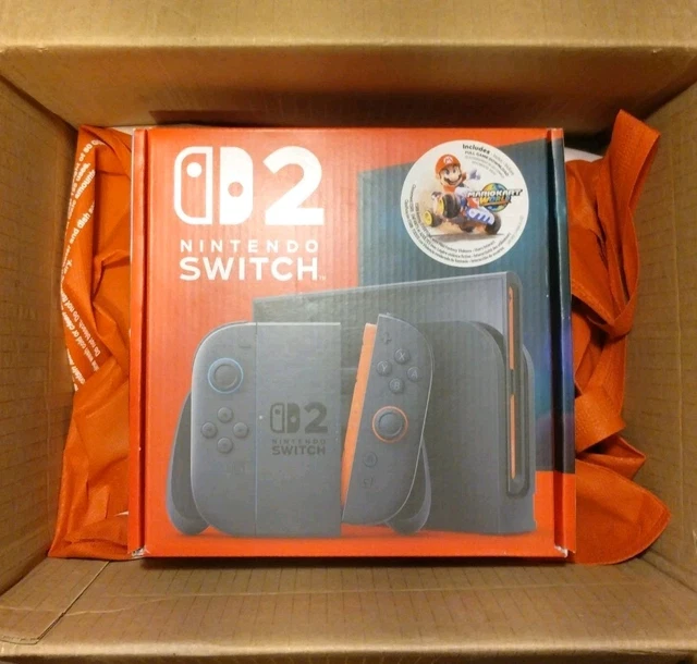NINTENDO SWITCH 2 Console Mario Kart World Bundle, READY TO SHIP ...