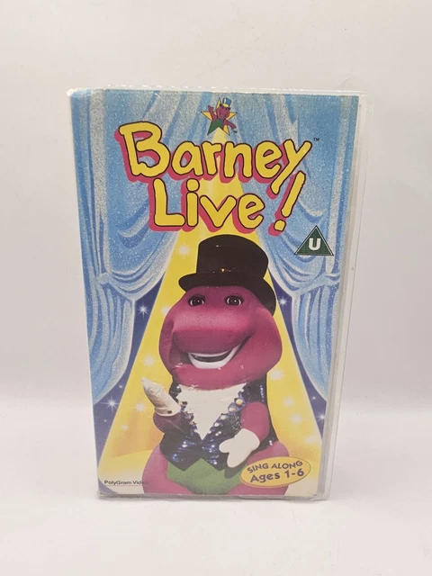 BARNEY LIVE VHS - Live In New York Show 1994 Pal Uk Video (Read ...