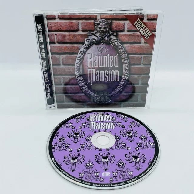 DISNEY'S HAUNTED MANSION - Original Soundtrack (CD 2004) Theme Park ...