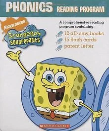 SPONGEBOB SQUAREPANTS PHONICS: 12 Book Reading Program de ... | Livre ...