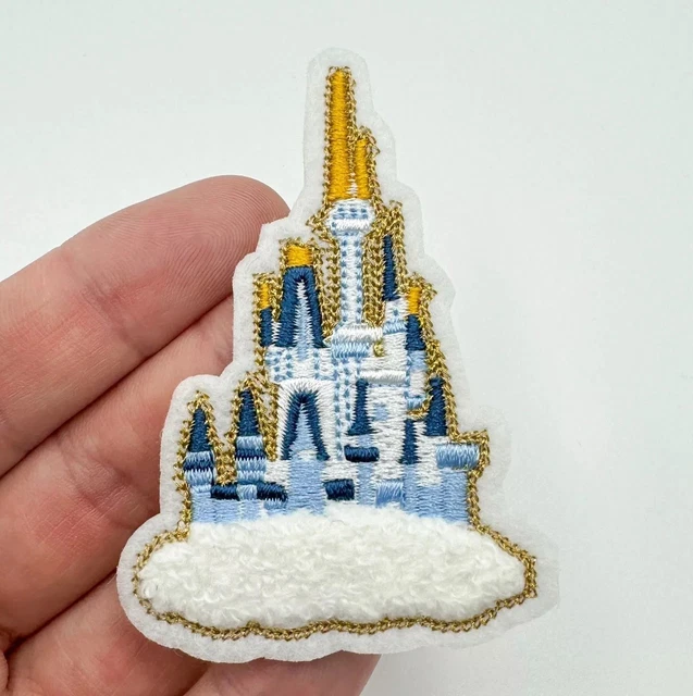 WALT DISNEY WORLD Cinderellas Castle Magic Kingdom Sew On Patch £4.79 ...
