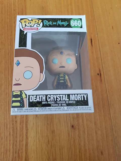 POP ANIMATION VYNIL rick and morty death crystal 660 figure ! EUR 21,67 ...