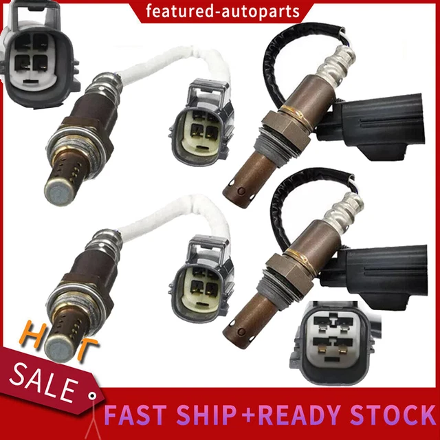 SET OF 4 Oxygen O2 Sensor Up+Down FIT 2007-2009 Land Rover LR3 Range ...