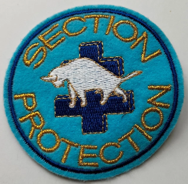 ÉCUSSON PATCH ARMÉE de terre section protection 126° RI infanterie bison blanc EUR 10,00 ...