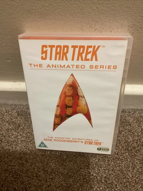 STAR TREK THE Animated Series Dvd - Gene Roddenberry £6.60 - PicClick UK