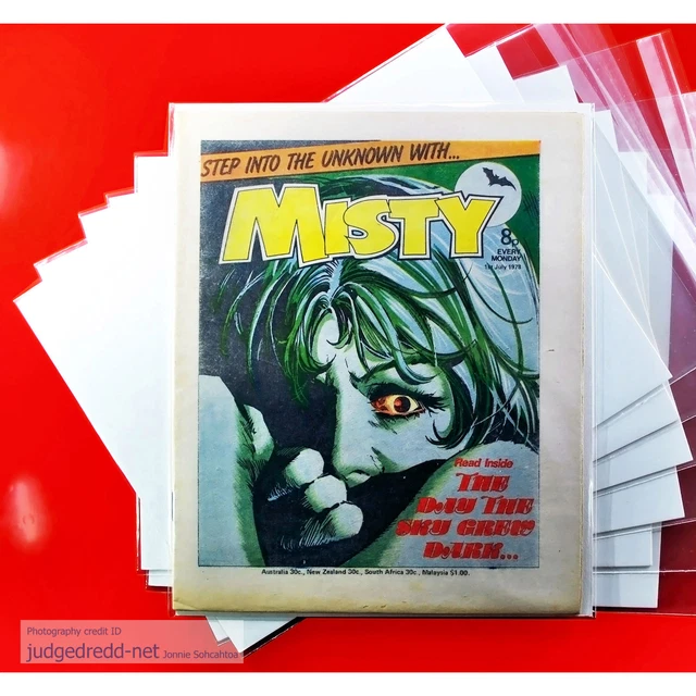 MISTY COMIC BRITISH HORROR COMIC 1 7 1978 UK + Bag and Board (Lot 324 HALLOWEEN £19.79 - PicClick UK