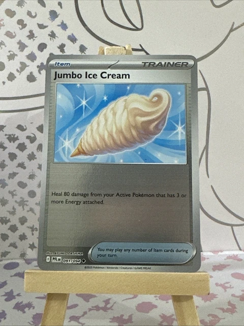 POKÉMON TCG PHANTASMAL Flames Jumbo Ice Cream Pokémon Card 91/94 (NM) £ ...