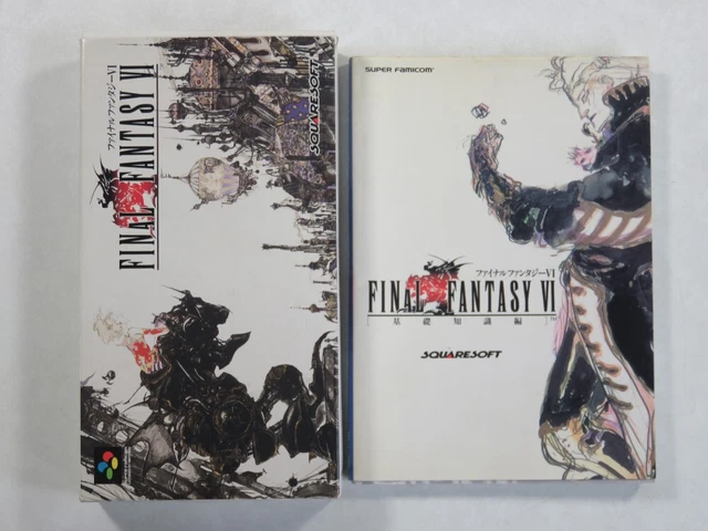 FINAL FANTASY VI Super Famicom (Sfc) Ntsc-Japan (Complete With ...
