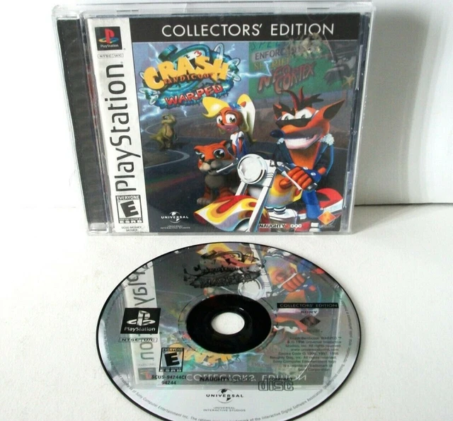 CRASH BANDICOOT 3 Warped PlayStation 1 PS1 Complete Game Collector's ...