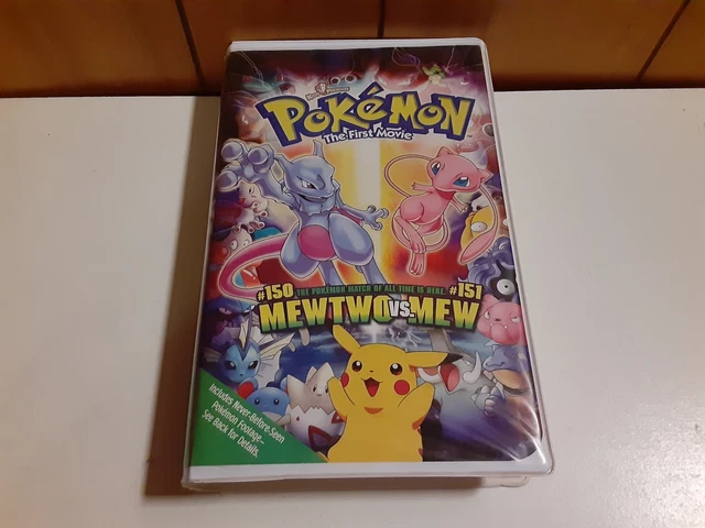 POKÉMON THE FIRST Movie: Mewtwo Strikes Back VHS Clamshell £5.36 ...