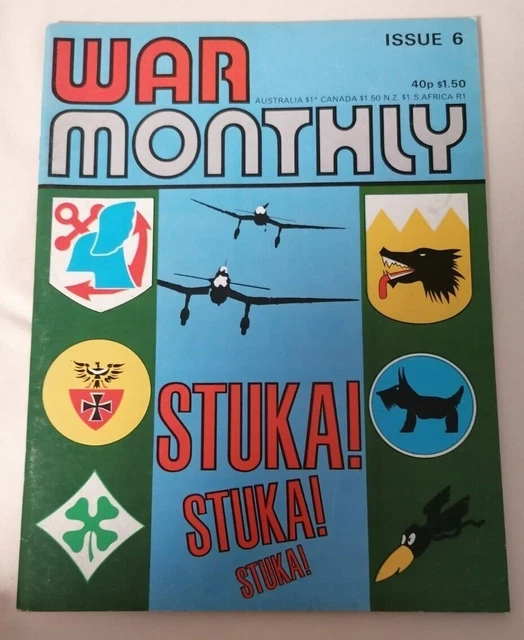 MAGAZINE - WAR Monthly Issue #6 Marshall Cavendish 1970s World Militia ...