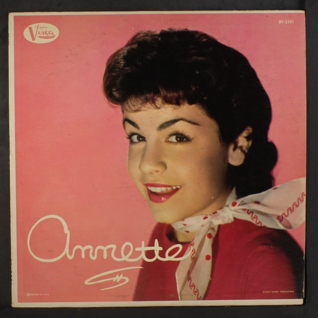 ANNETTE: ANNETTE LP (Mono, black label, tol, minor cw) Oldies $40.00 ...