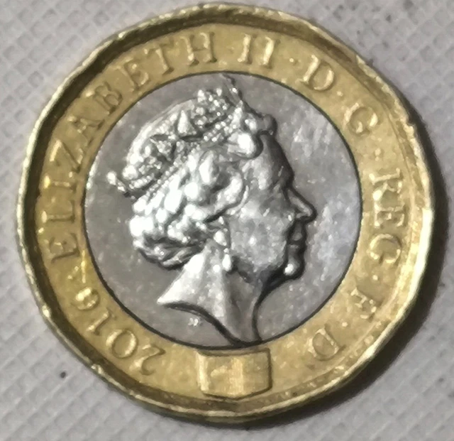 PIÈCE DE 1 euro One Pound Elizabeth II 2016 A CONSERVER ABSOLUMENT EUR ...