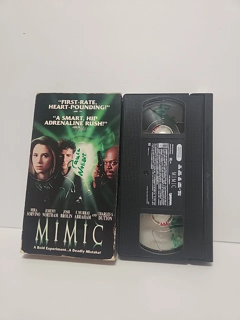 MIMIC (VHS, 1998) Horror Sci-fi Creature Feature Dimension Home Video £ ...