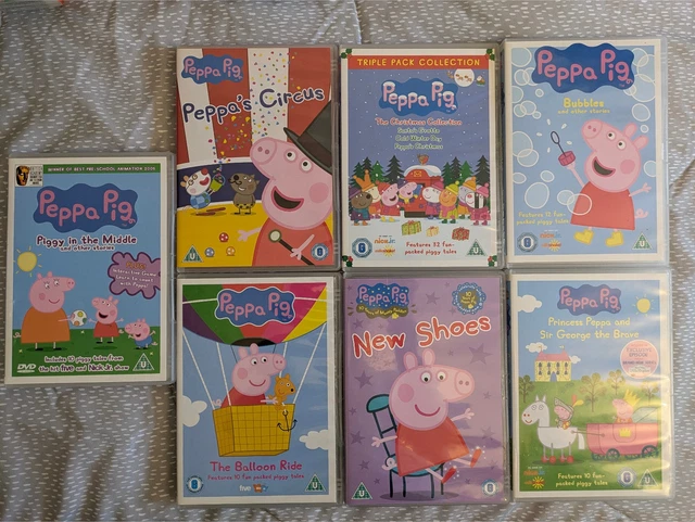 PEPPA PIG DVD Bundle [9 Discs], Includes 3 Disc Christmas Collection £ ...