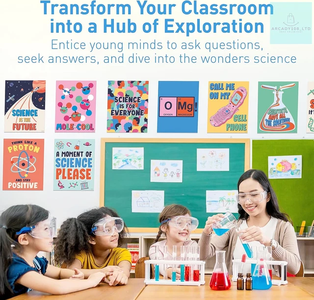 S&O LARGE SCIENCE Posters for Classroom Elementary School - Science ...