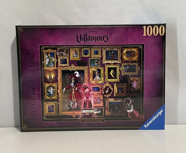 RAVENSBURGER DISNEY VILLAINOUS Captain Hook 1000 Piece Jigsaw Puzzle New Sealed 22 00 PicClick ravensburger-disney-villainous-captain-hook-1000-piece-jigsaw-puzzle-new-sealed-22-00-picclick