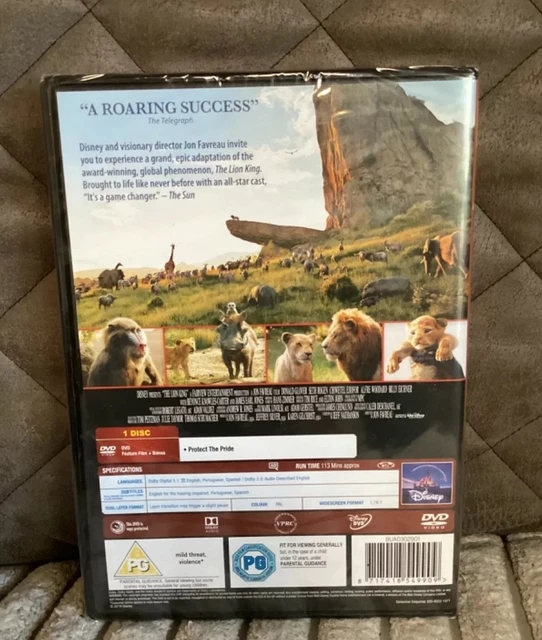 THE LION KING (DVD, 2019) New Sealed £6.99 - PicClick UK