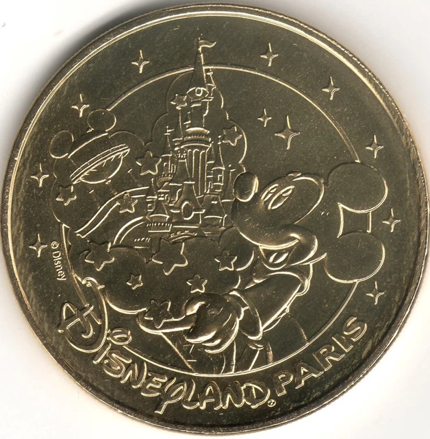MONNAIE DE PARIS DISNEYLAND PARIS MICKEY SORCIER ET 2 CHATEAUX 2024