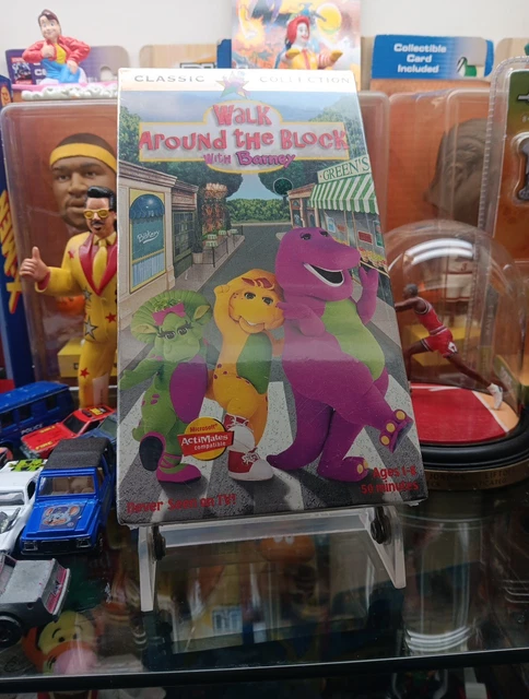 BARNEY - WALK Around the Block with Barney (VHS, 1999) Sealed $13.89 ...