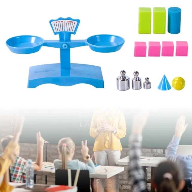 WEIGHING SCALE SCIENCE Math Teaching Scale Educational Balancing Toy ...