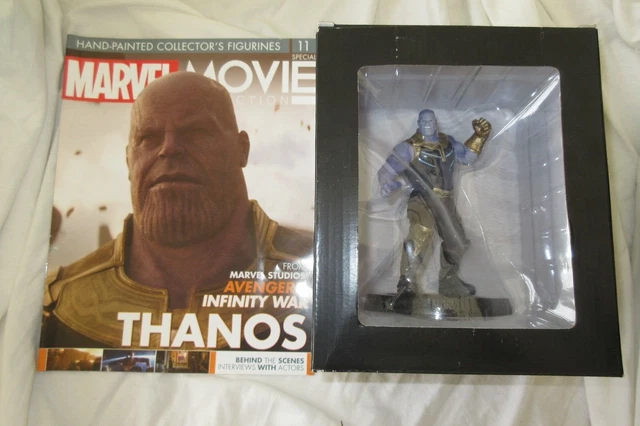 MARVEL MOVIE COLLECTION Special Issue 11 Thanos figure magazine ...