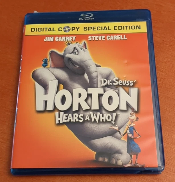 DR. SEUSS HORTON Hears a Who Blu-ray Jim Carrey Steve Carell Jimmy ...