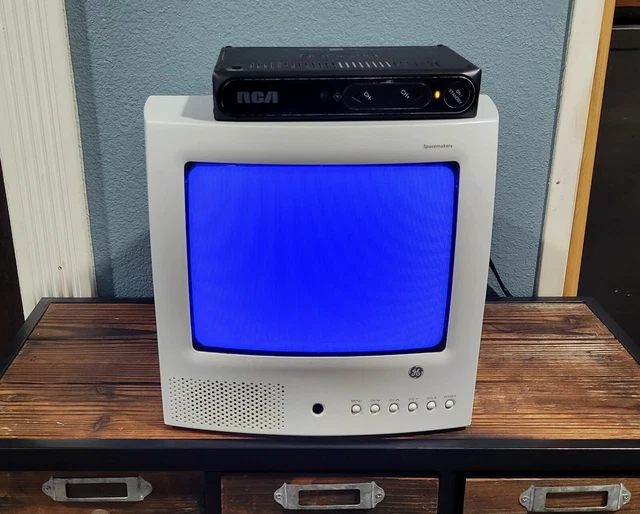 VINTAGE GE SPACEMAKER 9" CRT TV, Retro Watching, Gaming - Model 09GP344 ...