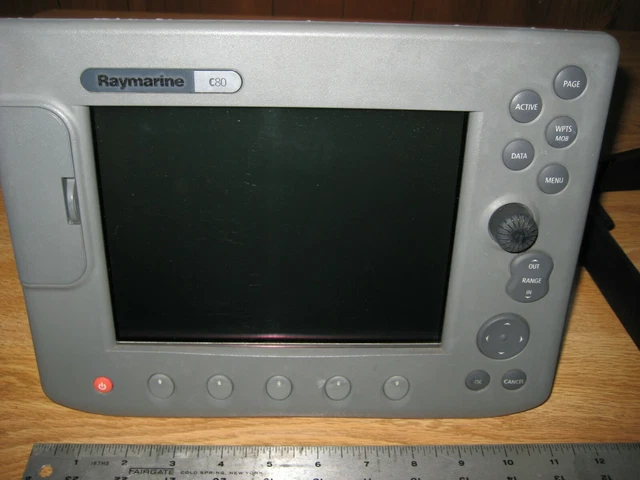 RAYMARINE C80 CLASSIC Chartplotter Multifunction Display E02020 Works Properly £293.07 - PicClick UK