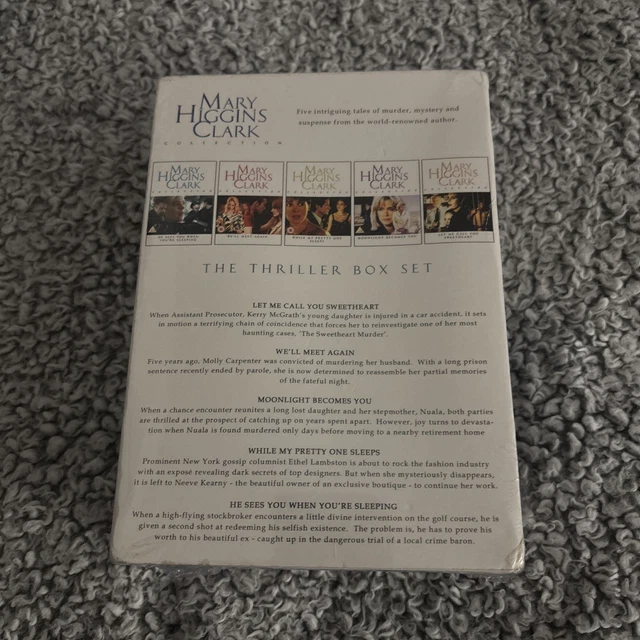 MARY HIGGINS CLARK - Thriller Box Set DVD (2006) (BRAND NEW) £21.50 ...