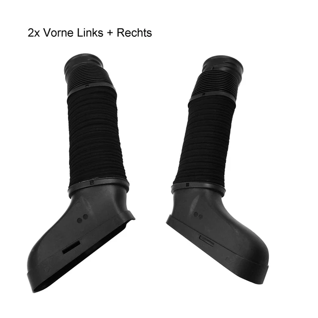 2X LUFTSCHLAUCH ANSAUGSCHLAUCH Leitung Vorne Linkd Rechts für Mercedes ...