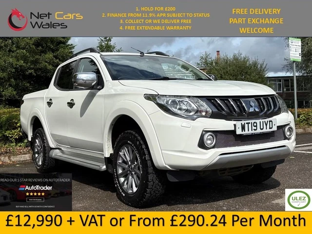 2019 MITSUBISHI L200 Double Cab DI-D 178 Barbarian 4WD Auto PICK UP ...