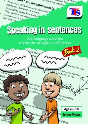 SPEAKING IN SENTENCES: Book 2: Oral Language Activities to Take EUR 90 ...