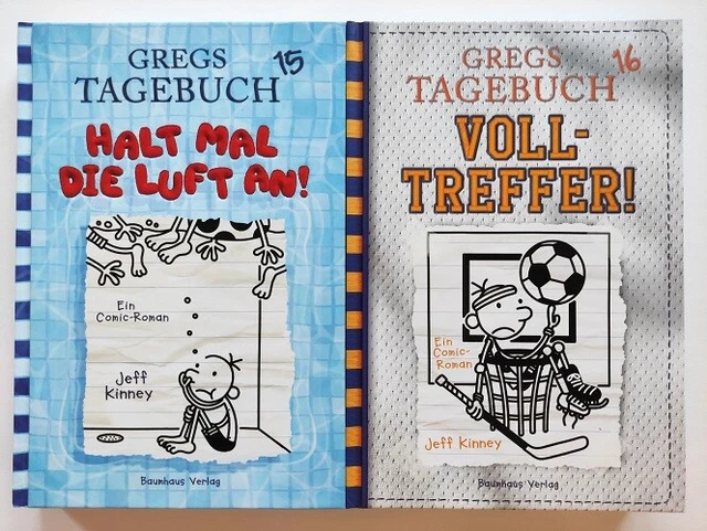JEFF KINNEY - Gregs Tagebuch 15 + 16 - Halt mal die Luft an ...