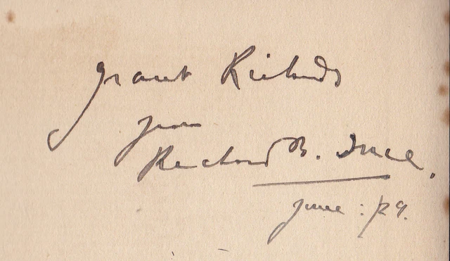 RICHARD INCE, SARA'S Seven Husbands, ALS Grant Richards re Huxley ...