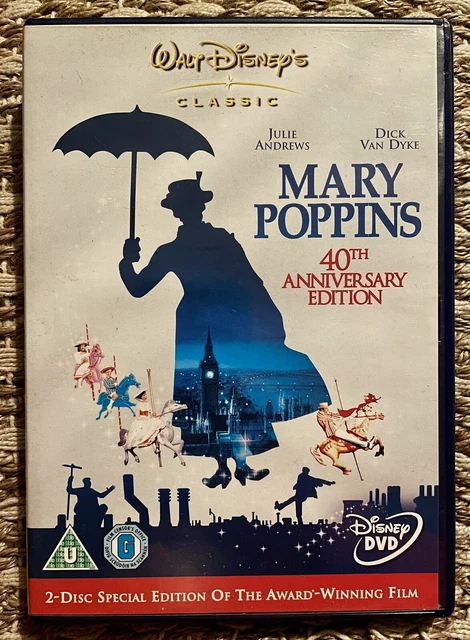 MARY POPPINS DVD 40th Anniversary Edition 2 Disc Special Edition £4.99 ...
