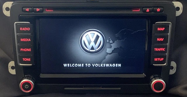 VW RNS 510 Volkswagen Navi Radio V17 Navigation mit CODE 1T0035680C EUR 419,00 - PicClick DE