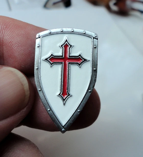 EARLY MEDIEVAL CHRISTIAN Knight Shield Badge Armour Heraldry Defender ...