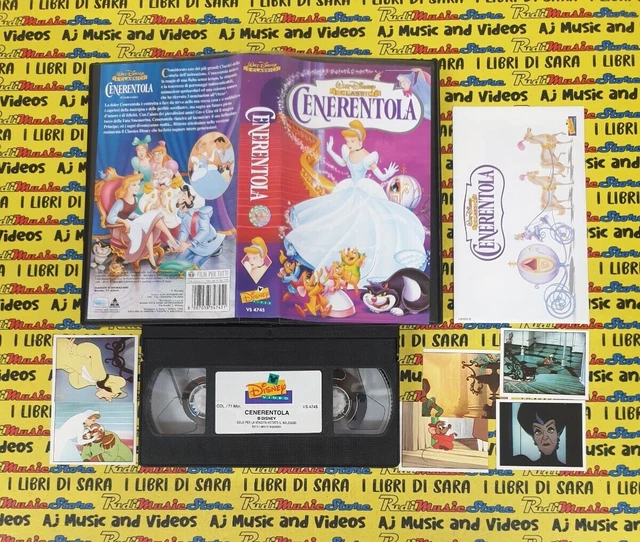 VHS FILM CENERENTOLA animazione 1998 WALT DISNEY VS 4745 classici ...