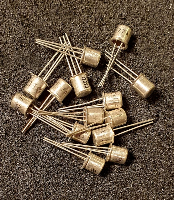 14 X BC177A PNP Low Noise Small Signal Transistor TO-18 N.O.S. £10.49 ...