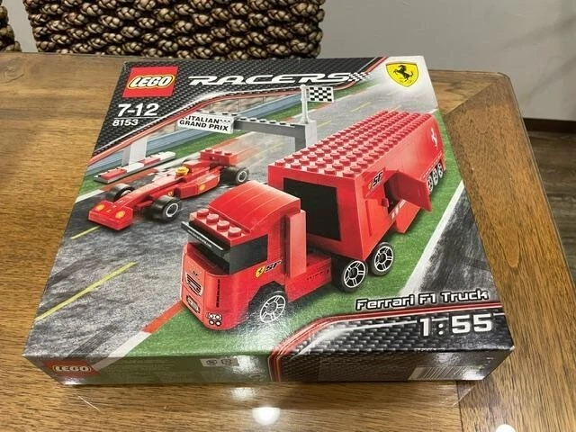 LEGO RACERS FERRARI F1 Camion 1:55 8153 Nel 2008 Nuovo Ritirato EUR 135 ...