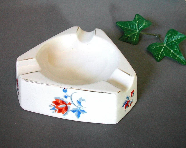 ANTIK PORZELLAN ASCHENBECHER Art Deco NPS Franz Prause NiederSalzbrunn Schlesien EUR 26,40 ...