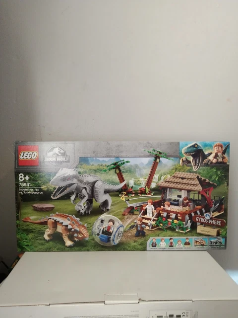 Lego Jurassic World Indominus Rex Vs Ankylosaurus 75941 New And Sealed £12999 Picclick Uk