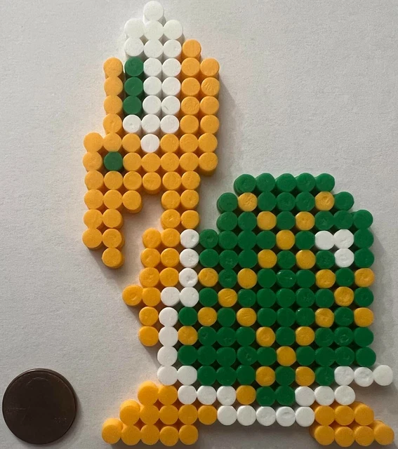 KOOPA TROOPA BEAD Sprite Perler Caps Pixel Art Retro NES Nintendo Super ...