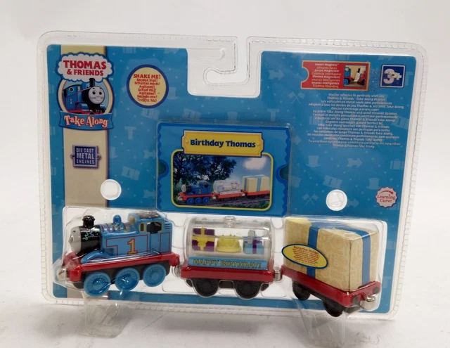 THOMAS TANK ENGINE Thomas & Friends Take Along Birthday Train Set In ...