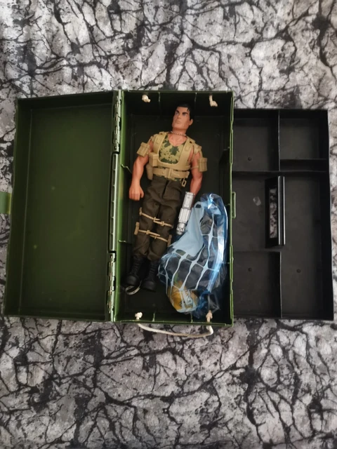 ACTION MAN AMMO Ammunition Box Footlocker Storage Case With A Few ...