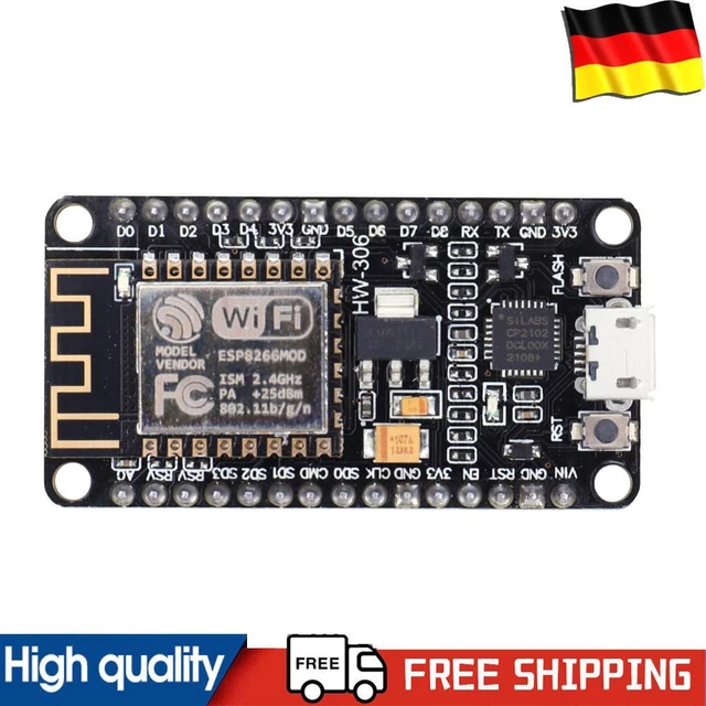 ESP8266 WIRELESS MODULE CH340/CP2102 WiFi Module Programmable Module ...