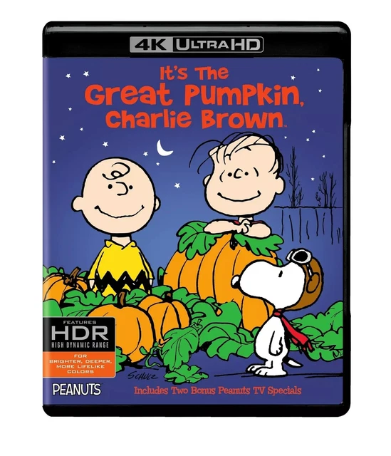 ITS THE GREAT Pumpkin Charlie Brown - 4K UHD Blu-ray - New & Sealed £19 ...