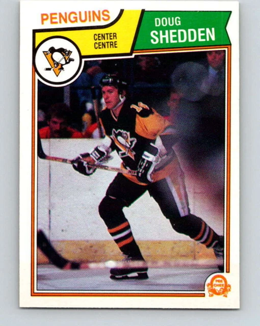 1983-84 O-PEE-CHEE #285 Doug Shedden RC Rookie Penguins V27666 EUR 0,80 ...